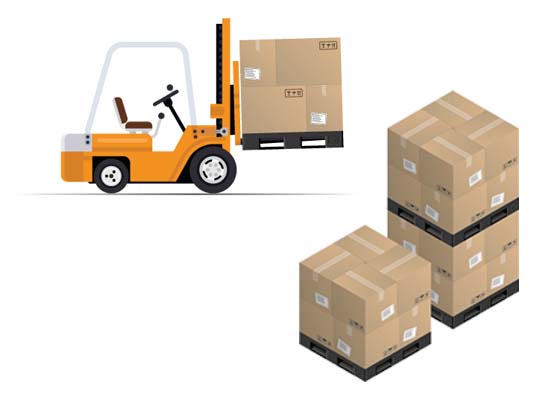 Tipos de cargas en palets | OIPLASTIC S.L.